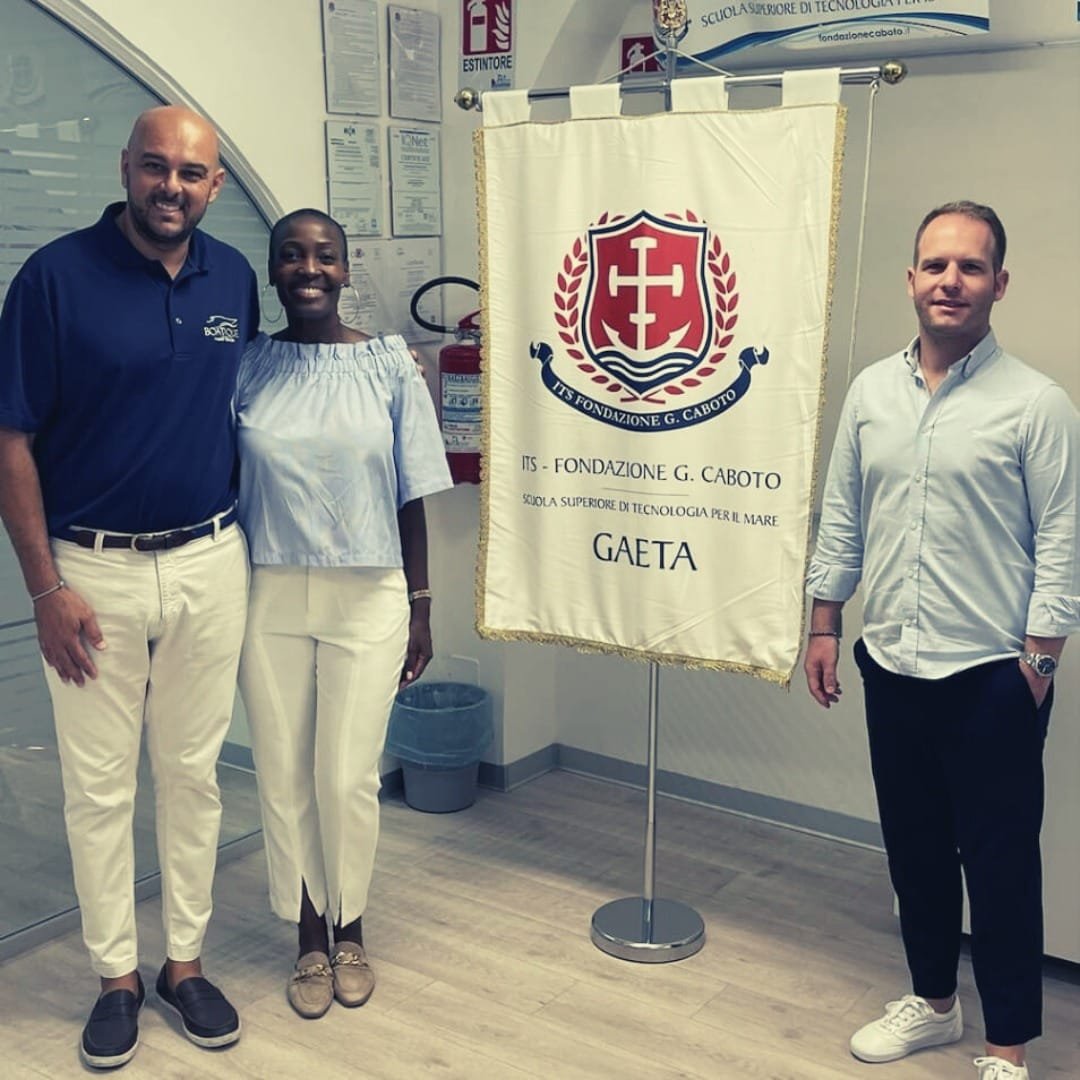 Our visit at ITS Caboto - Italy Boatique - Marine Services